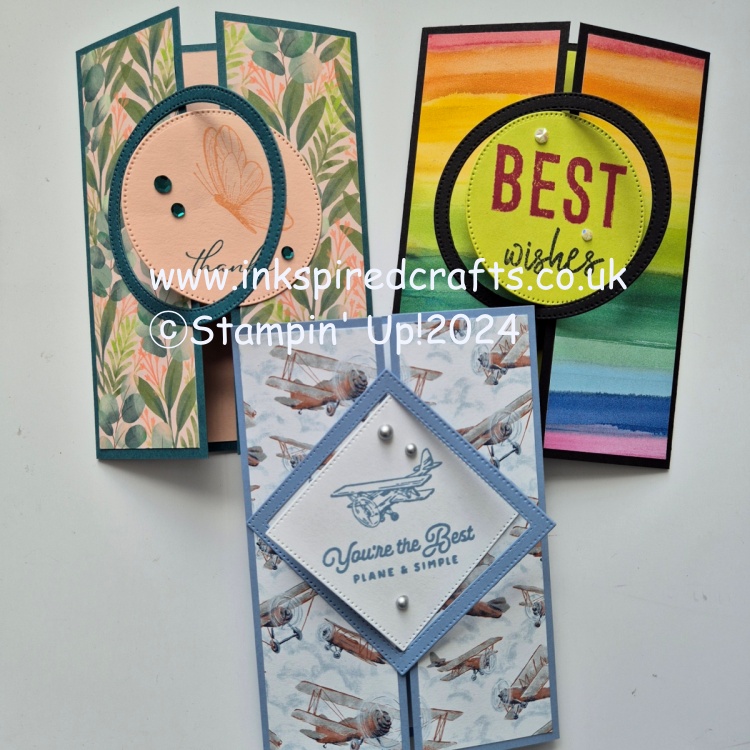 How to Make an Interlocking Gate Fold Card - InkspiredCrafts