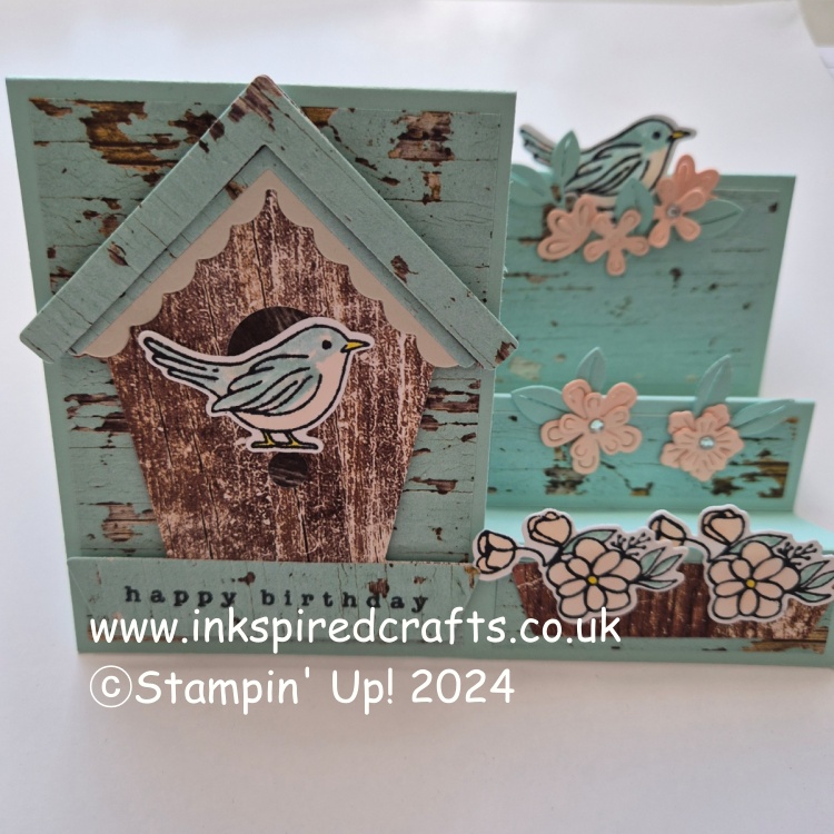 How to Make a Side Step Card - InkspiredCrafts