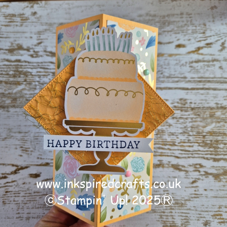 Handmade Birthday Box Card: A Unique & Elegant Greeting - InkspiredCrafts